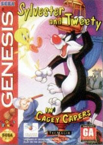 Ficha Técnica de Sylvester and Tweety in Cagey Capers para Sega Mega ...